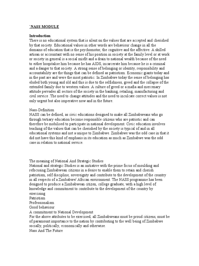 NASS MODULE (1) and ESD | PDF | Slavery | Colonialism