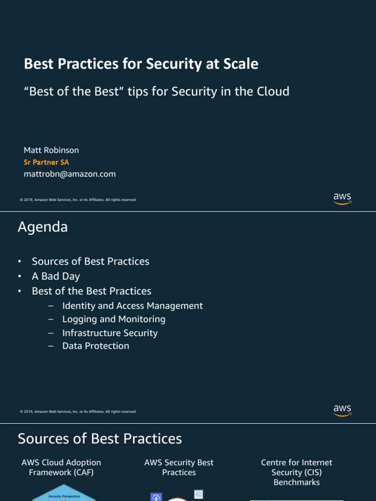AWS Best Practices | PDF | Amazon Web Services | World Wide Web
