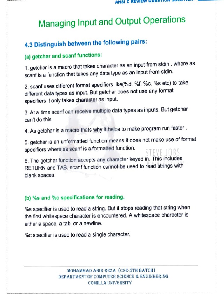 E Balagurusamy CH 4 Solution | PDF | Integer (Computer Science ...
