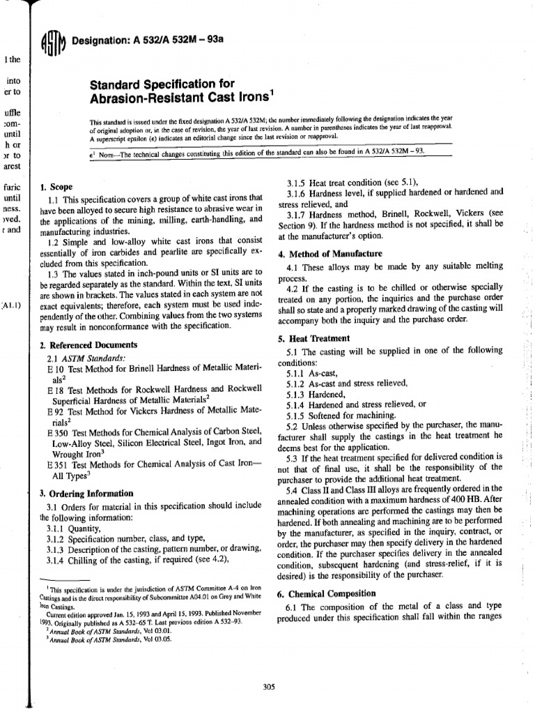 Astm A532 | PDF
