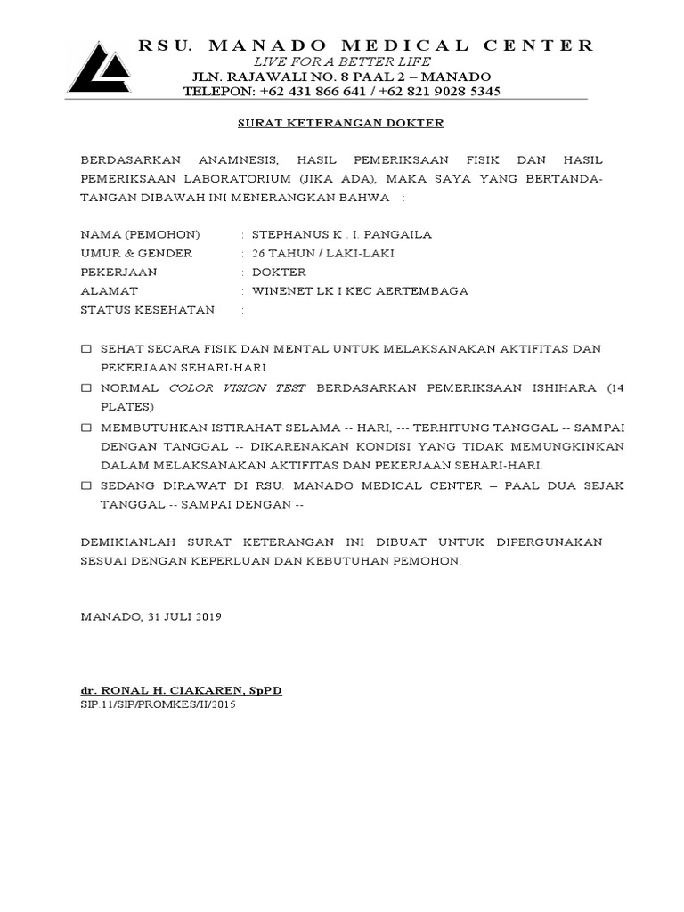 Form - SKD - Poli Umum | PDF