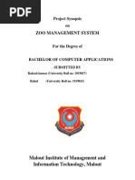 Zoo Management System Project in PHP - Zoo Management System Project ...