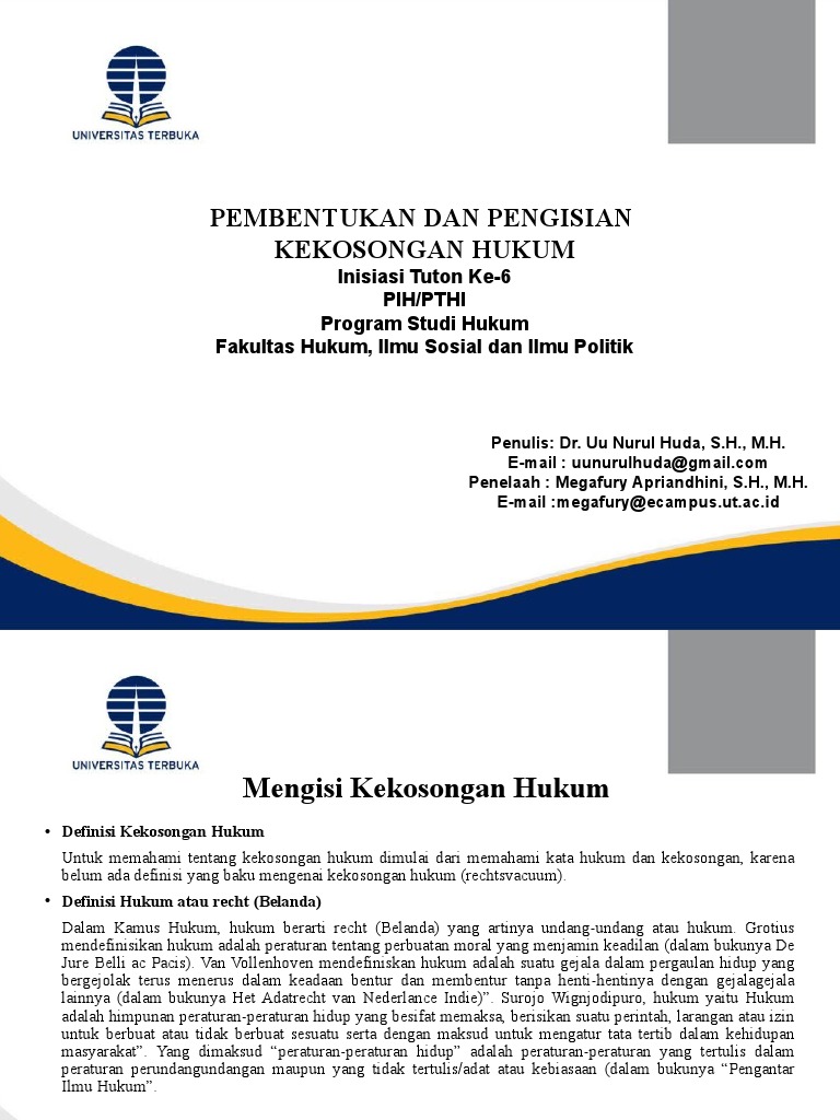 Materi Sesi 6 Pih - Pthi | PDF