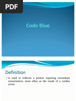 Code Blue Management SOP | PDF | Cardiopulmonary Resuscitation ...