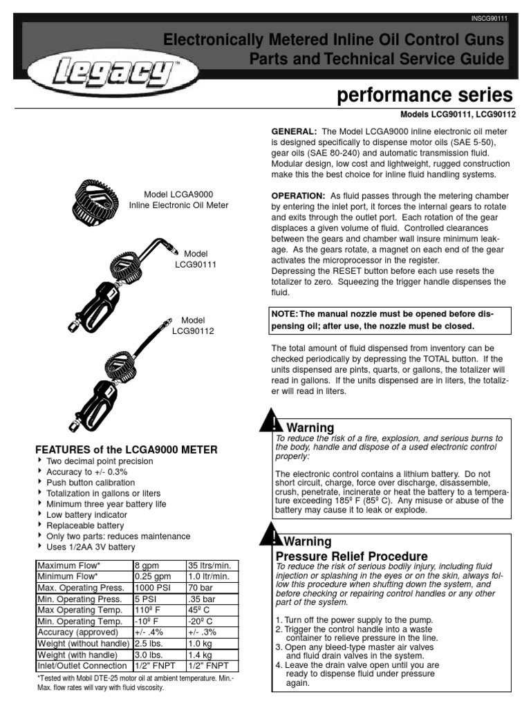 Legacy Oil Dispenser Meter | PDF | Valve | Breach Of Contract