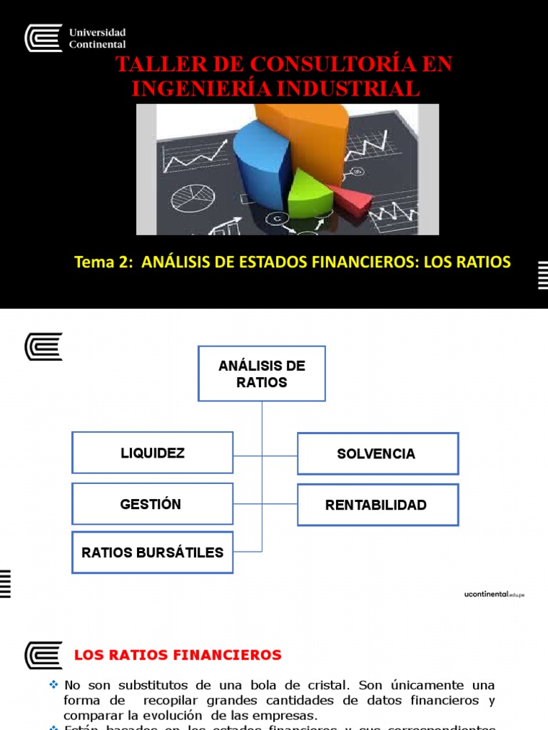 Analisis de Estados Financieros Los Ratios | PDF | Rentabilidad sobre recursos propios | Capital ...