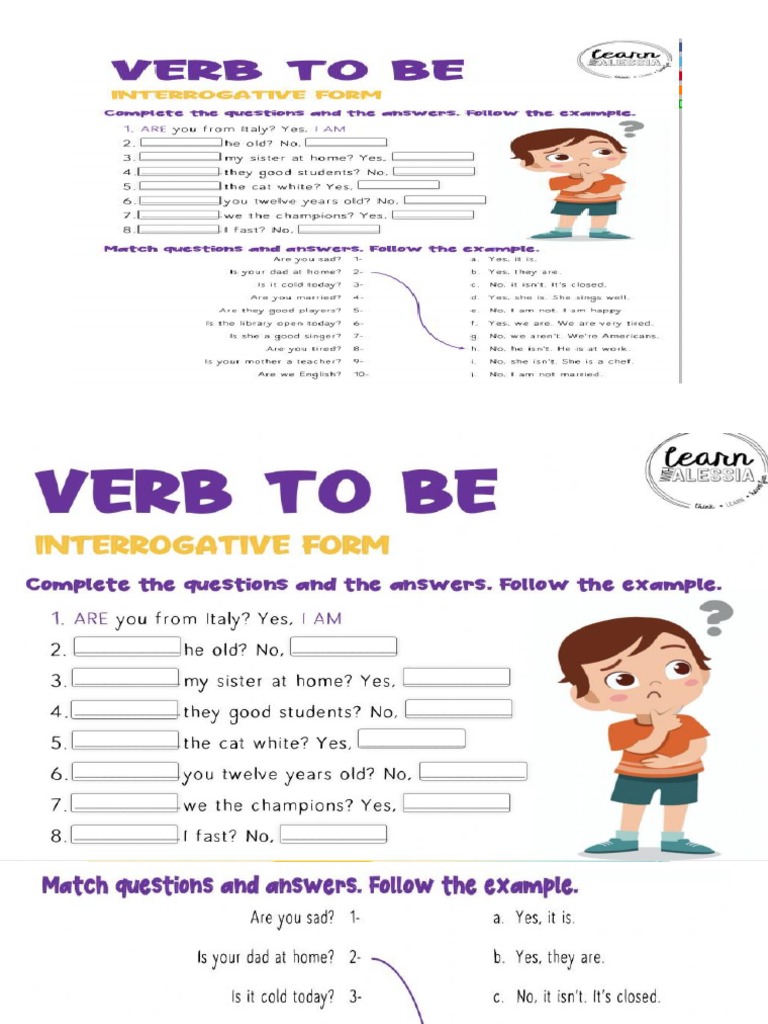 VERB TO BE | PDF