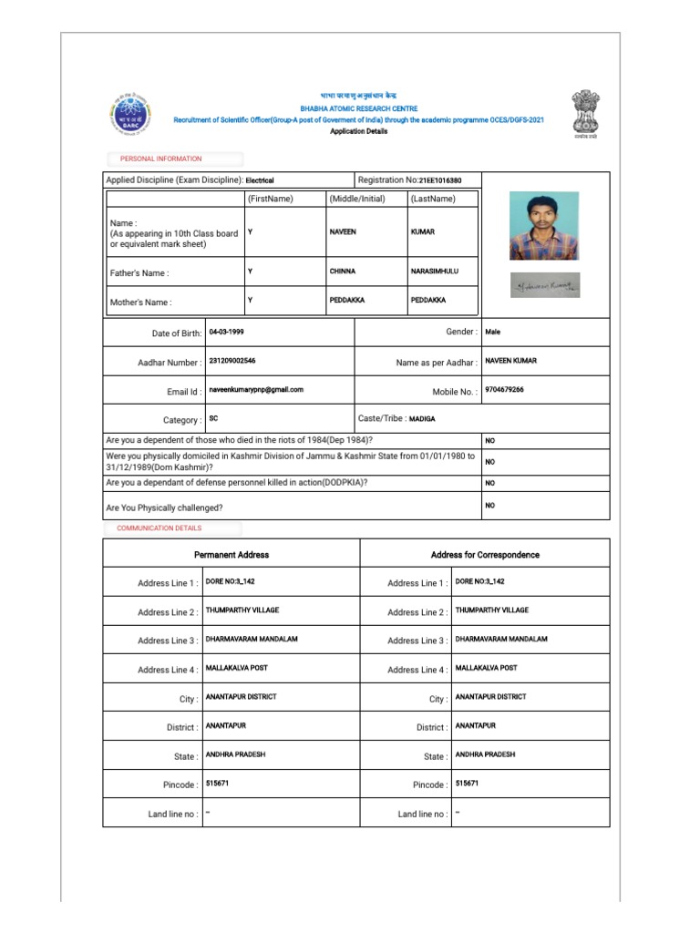 BARC Information Brochure 2021 Final | PDF