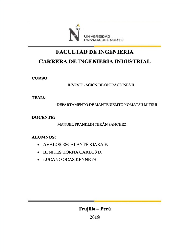 PDF Trabajo Final Invope 2 Compress | PDF | Logística | Minería