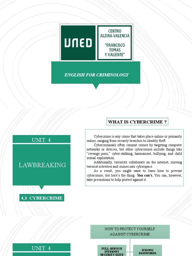 32830431-EFC Unit+4 +part+2 | PDF | Cybercrime | Verb