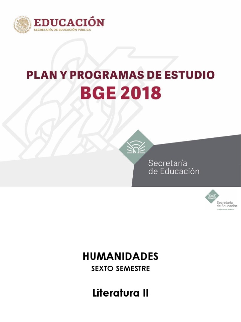 Literatura II: Enfoque y Evaluación | PDF | Aprendizaje | México