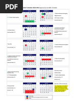 Advika 2025-2026 FBISD Calendar | PDF | Academic Term | Military Operations