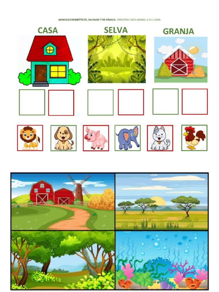 Donde viven los animales | PDF