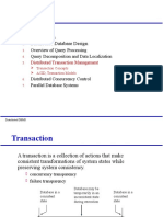 ADB - Unit IV (Chapter-2) - Transaction Management | PDF | Database Transaction | Synchronization