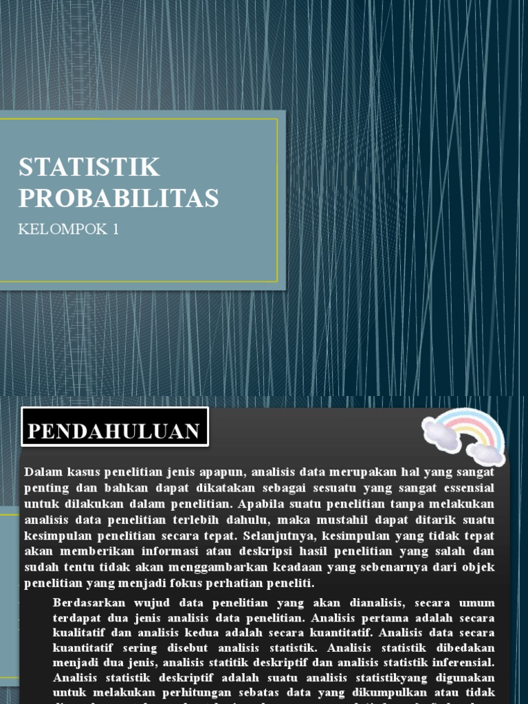 Tugas Statistik Probabilitas | PDF