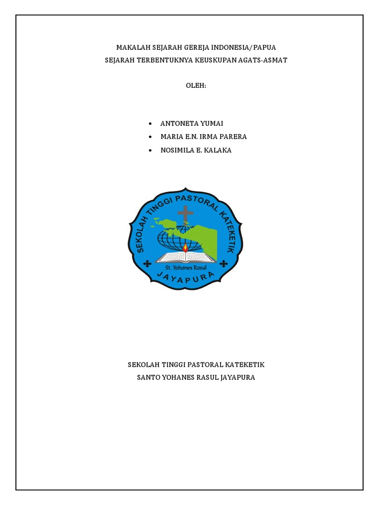Sejarah Keuskupan Agats-Asmat | PDF