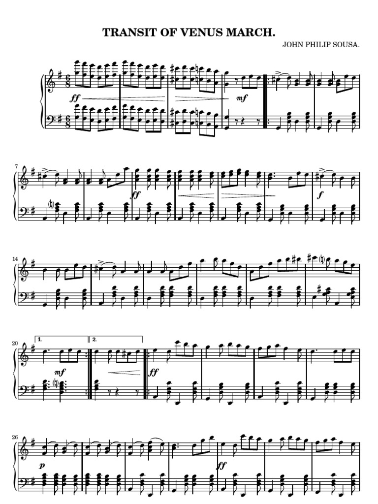 Sheet Music for Musicians | PDF