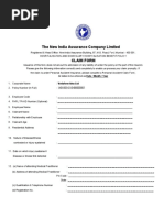 NHIF Universal Claim Form 2020 | PDF | Hospital | Patient