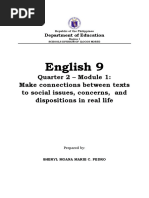English 9 Q2 Module 2 | PDF | Learning | Reading Comprehension
