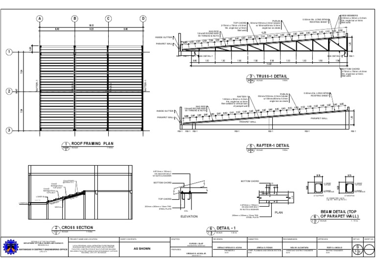 Truss DEtail | PDF | Components | Truss