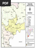 Political Map: Sangli District, Maharashtra | PDF | Fresh Water | Water ...