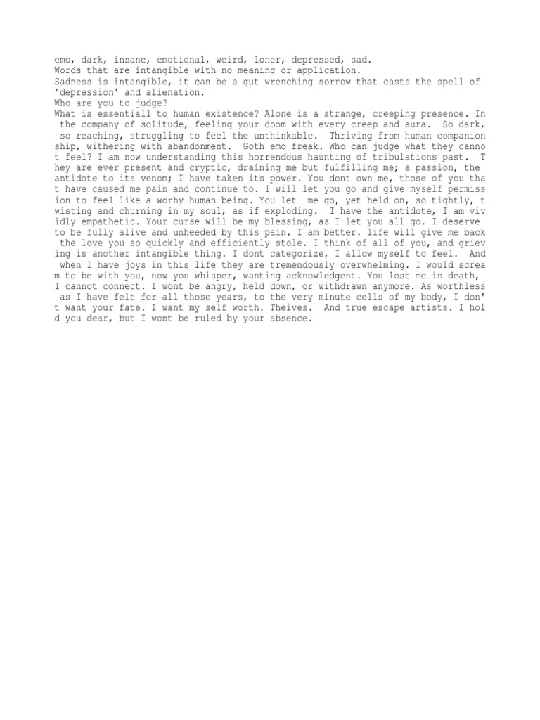 Let Go of Me | PDF