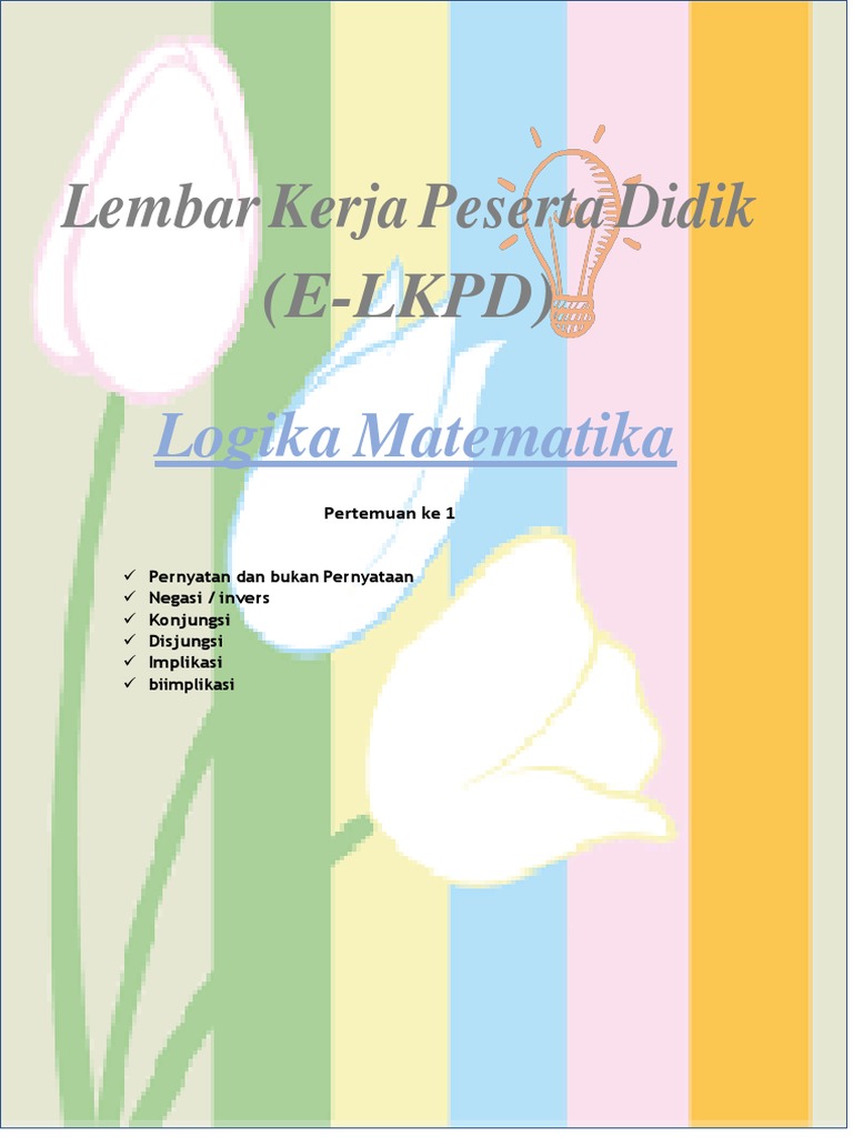 LKPD LOGIKA MTK SERTA RPP LENGKAP-converted-dikonversi | PDF