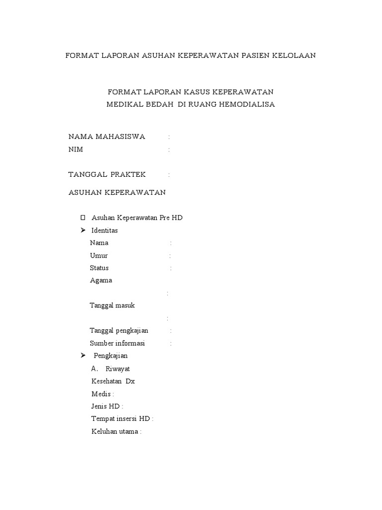 Format LK Peminatan HD | PDF