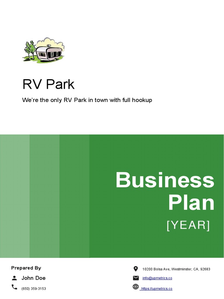 RV Park Business Plan Example | PDF | Revenue | Value Added Tax