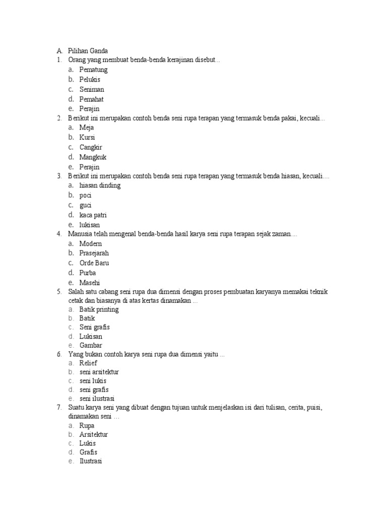 Pas 20-21 SBK Kelas X | PDF