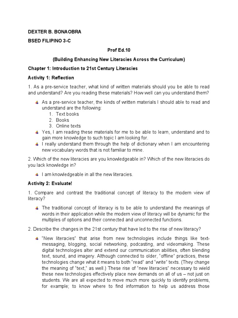 ProfEd 10 1st module | PDF