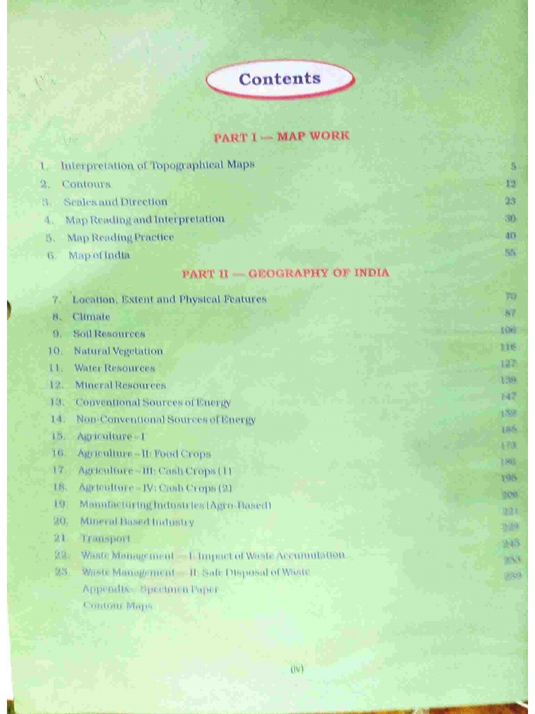 Total Geography Icse | PDF