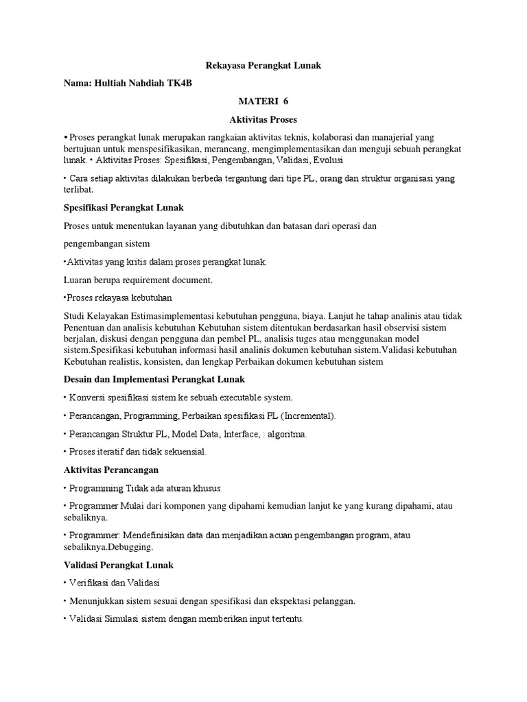 Hultiahnahdiah RPL 6789 | PDF | Komputer