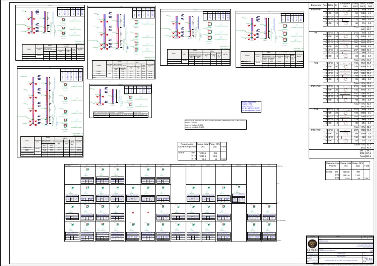 Pilares e Quadro-Model - PDF A1 07 | PDF