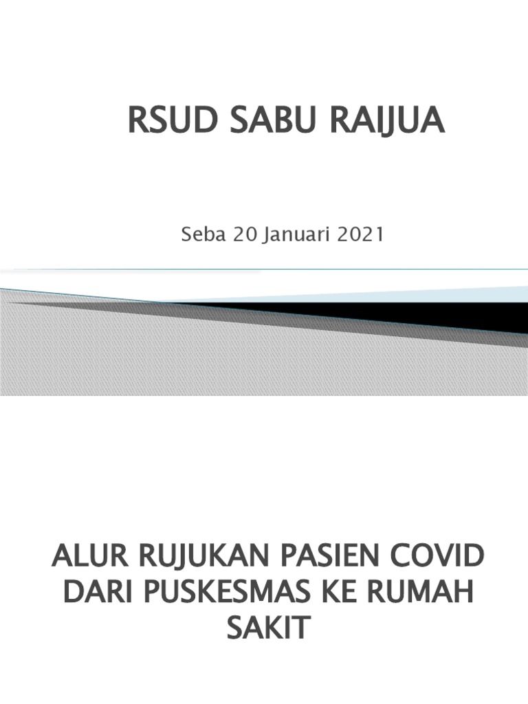 Alur Rujukan Dari PKM Ke Rs | PDF