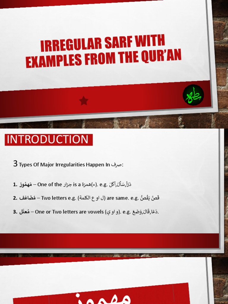 Irregular Sarf | PDF | Languages Of Israel | Languages