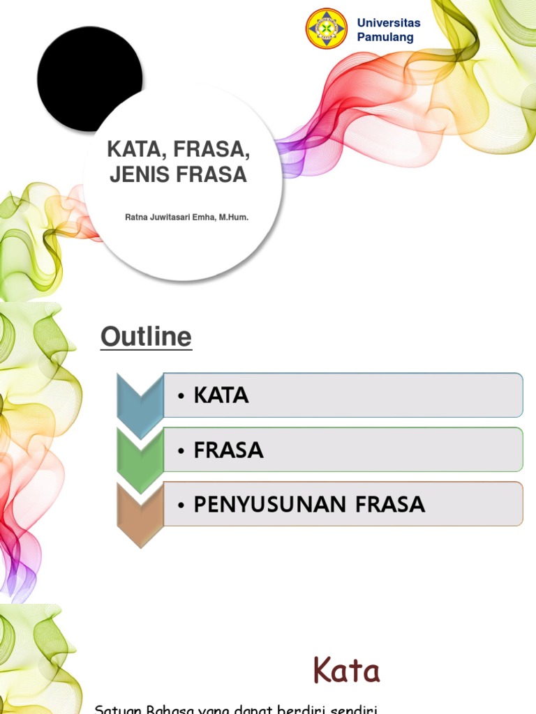 Jenis dan Penyusunan Frasa dalam Bahasa | PDF
