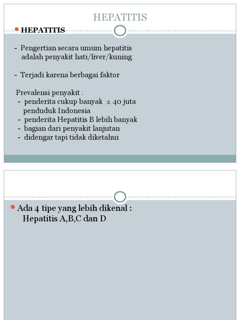 Askep Hepatitis | PDF