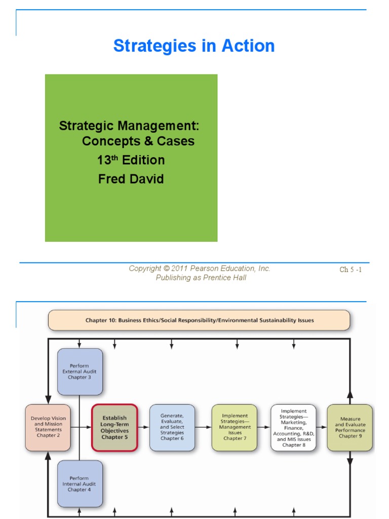 Strategies in Action: Strategic Management: Concepts & Cases 13 Edition ...