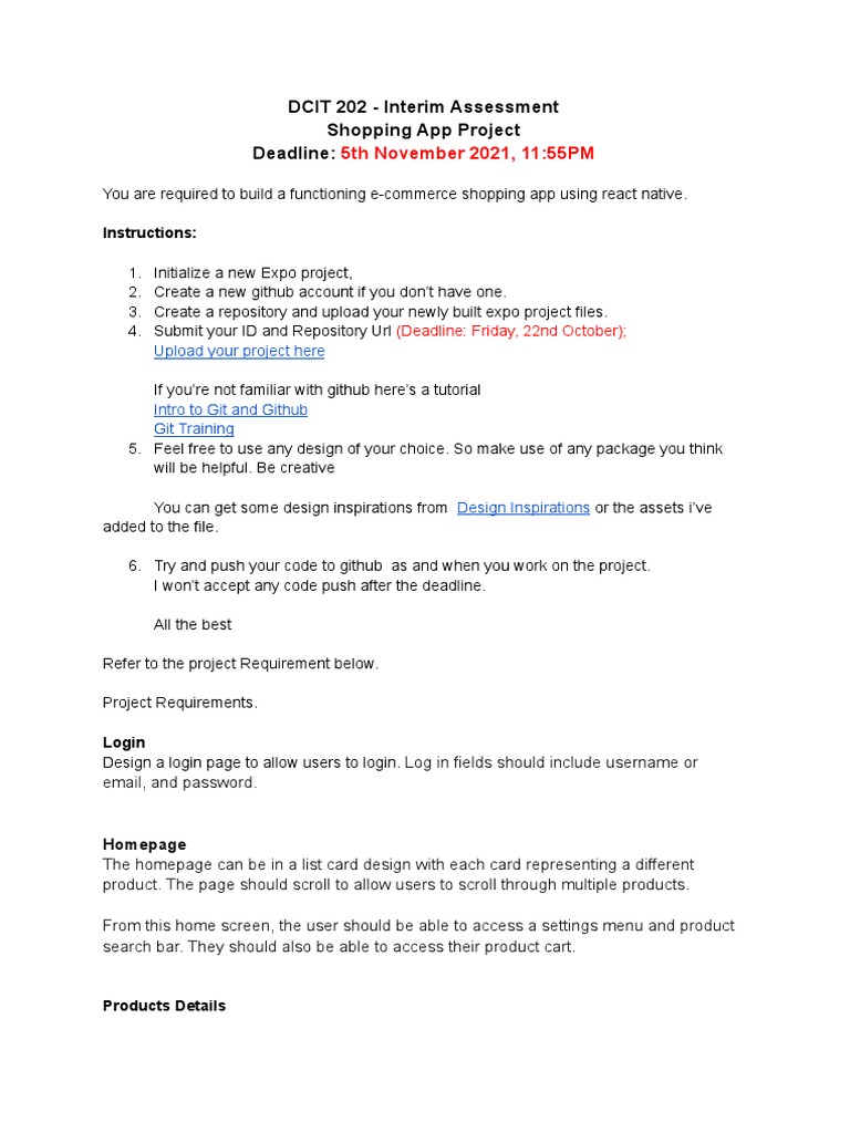 DCIT 202 - Interim Assessment | PDF | Login | Point Of Sale