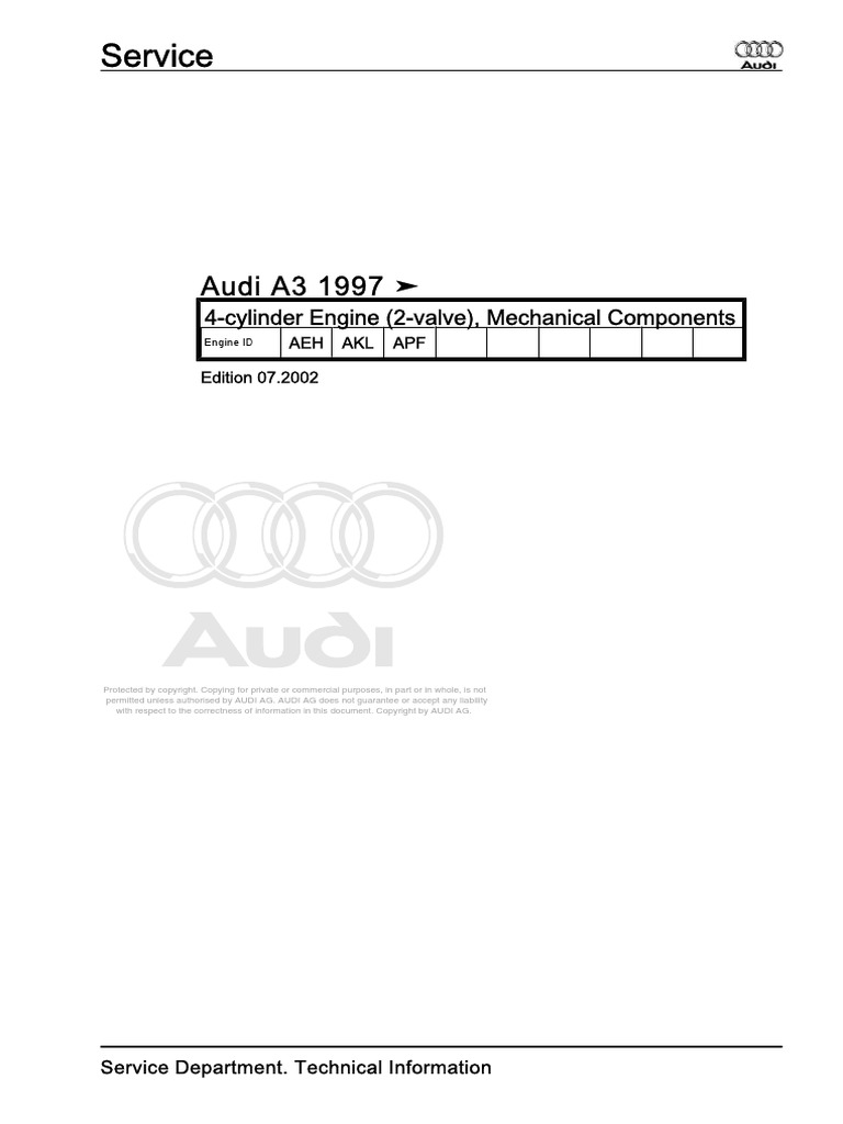 Audi A3 Manual | PDF