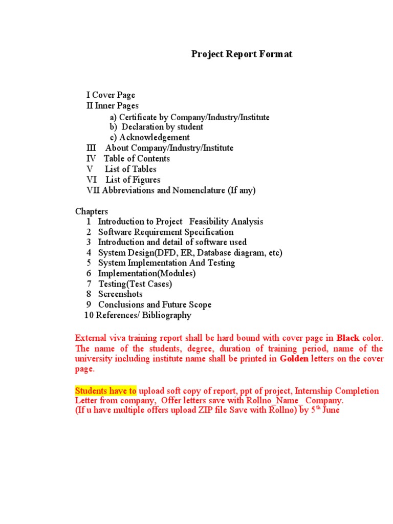 Project Format For 8th Sem | PDF | Academic Degree | Computing