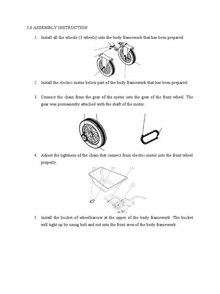 Installation Instructions for Assembling an Electric Powered ...