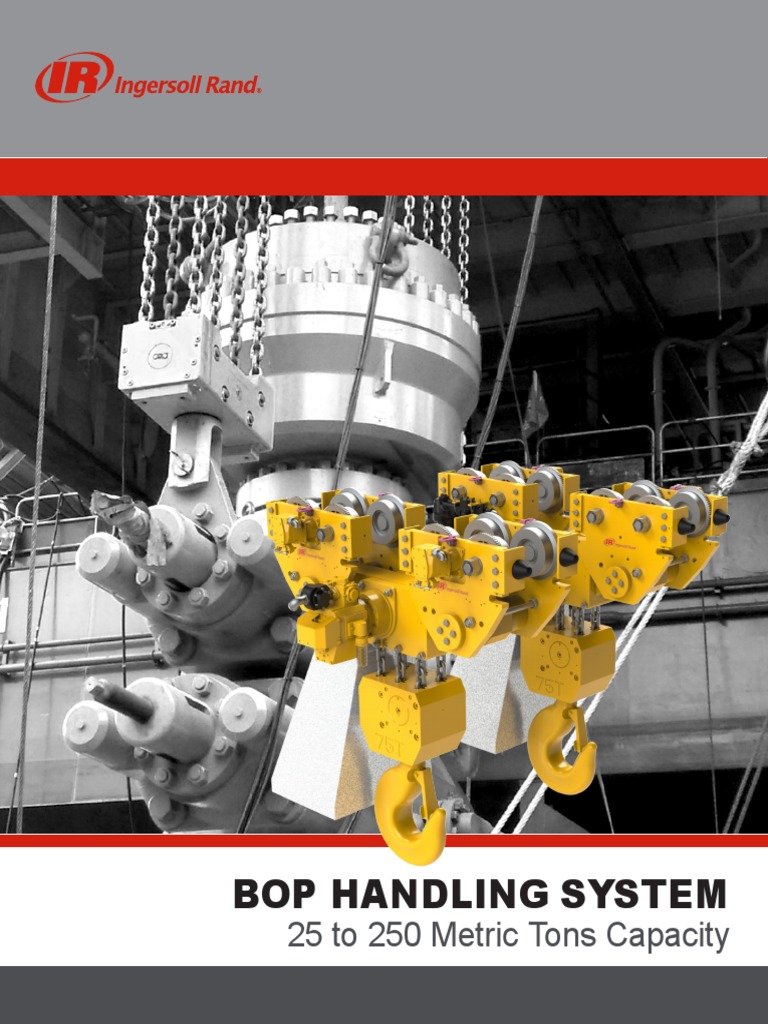 PTL 011-05-2021 BOP Handling Systems Catalog | PDF | Gear | Elevator