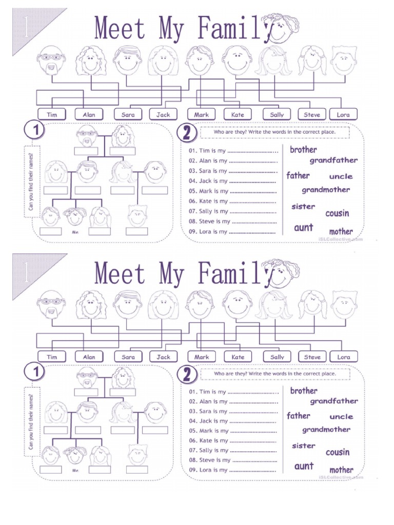 Actividad Family | PDF