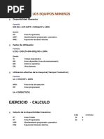 Clasificación de Tiempos según Norma Asarco | PDF | Science | Ingeniería