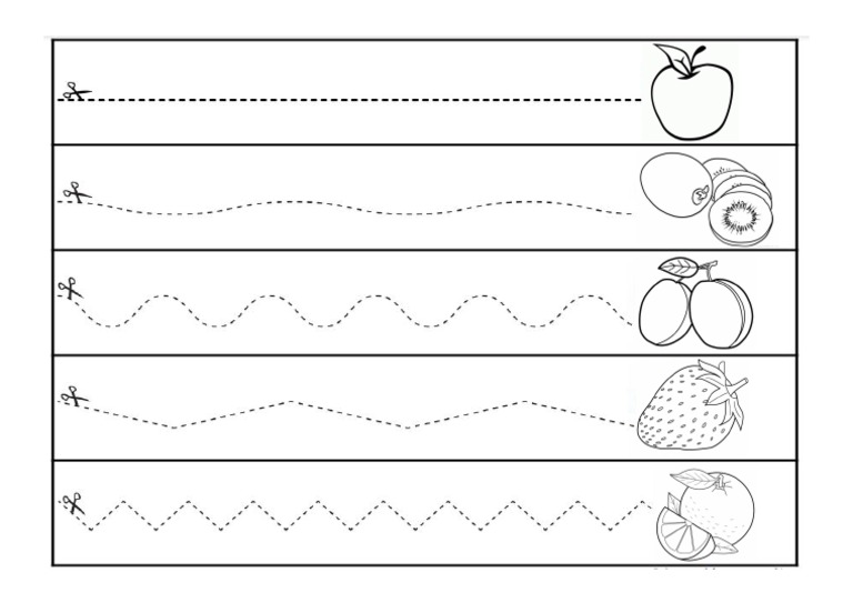 Cutting Strips Fruits and Vegetables | PDF