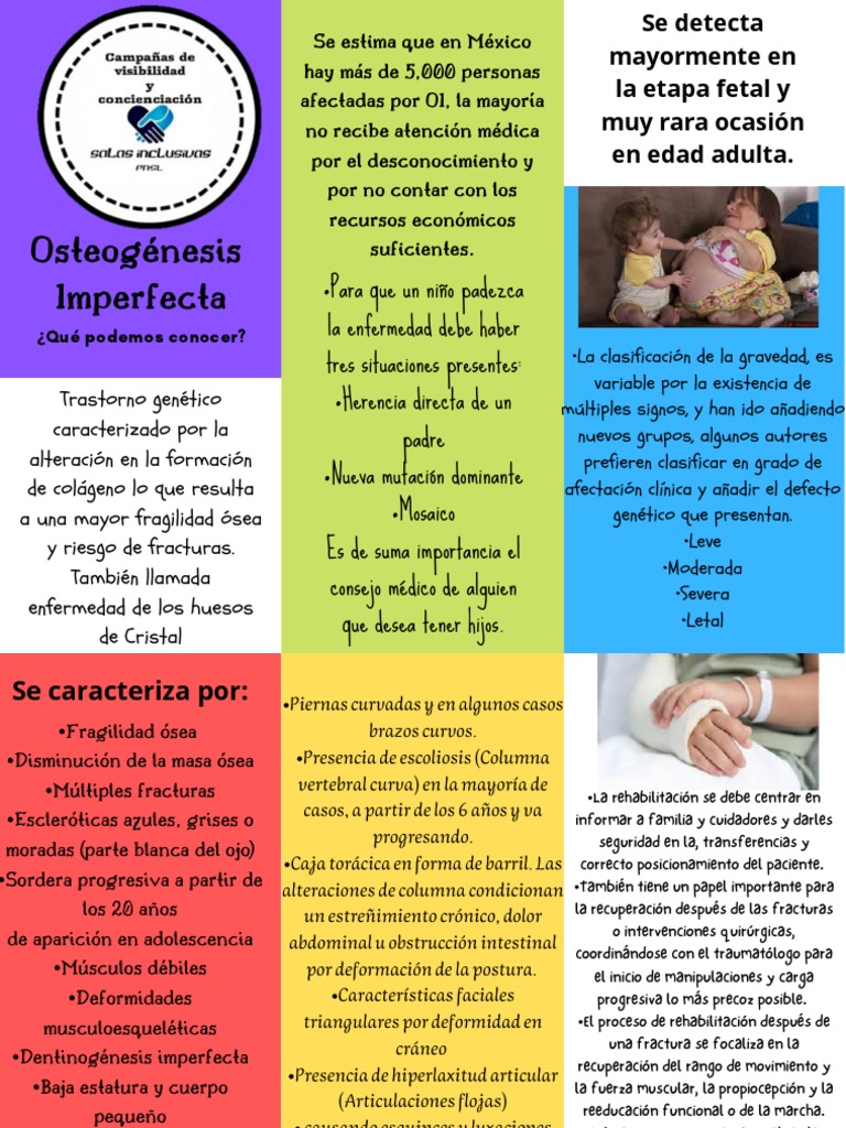 Osteogénesis | PDF | Hueso | Escoliosis