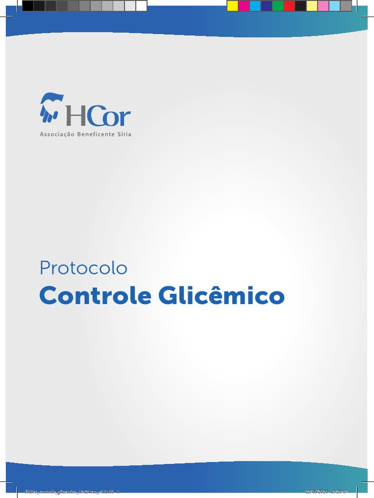 Protocolo Controle Glicemico | PDF | Hipoglicemia | Diabetes