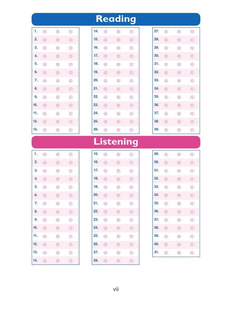 TOEFL Primary Step 1 | PDF